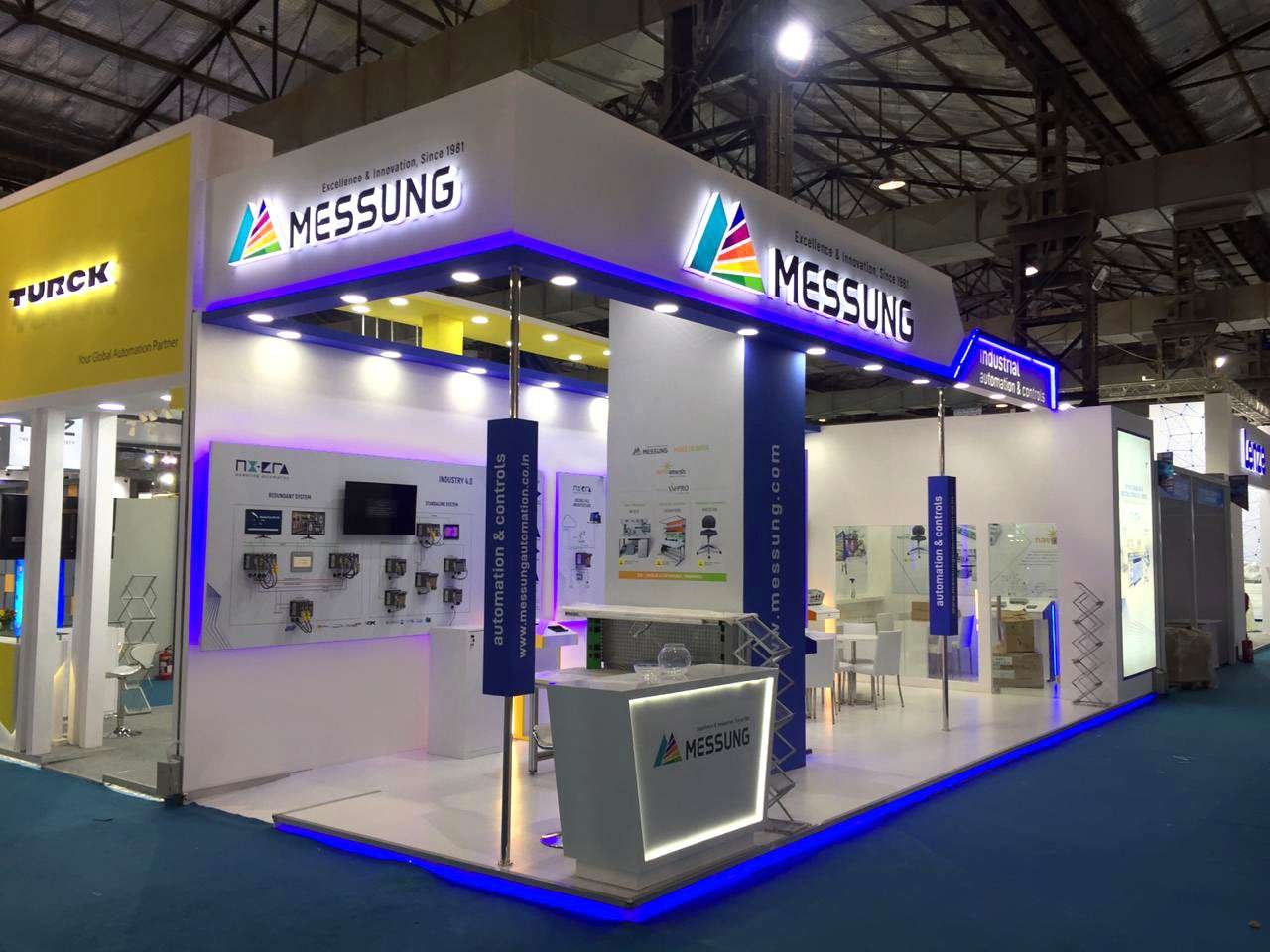 Exhibition Stand Design & Build for Messung Group – Interics Space Designs